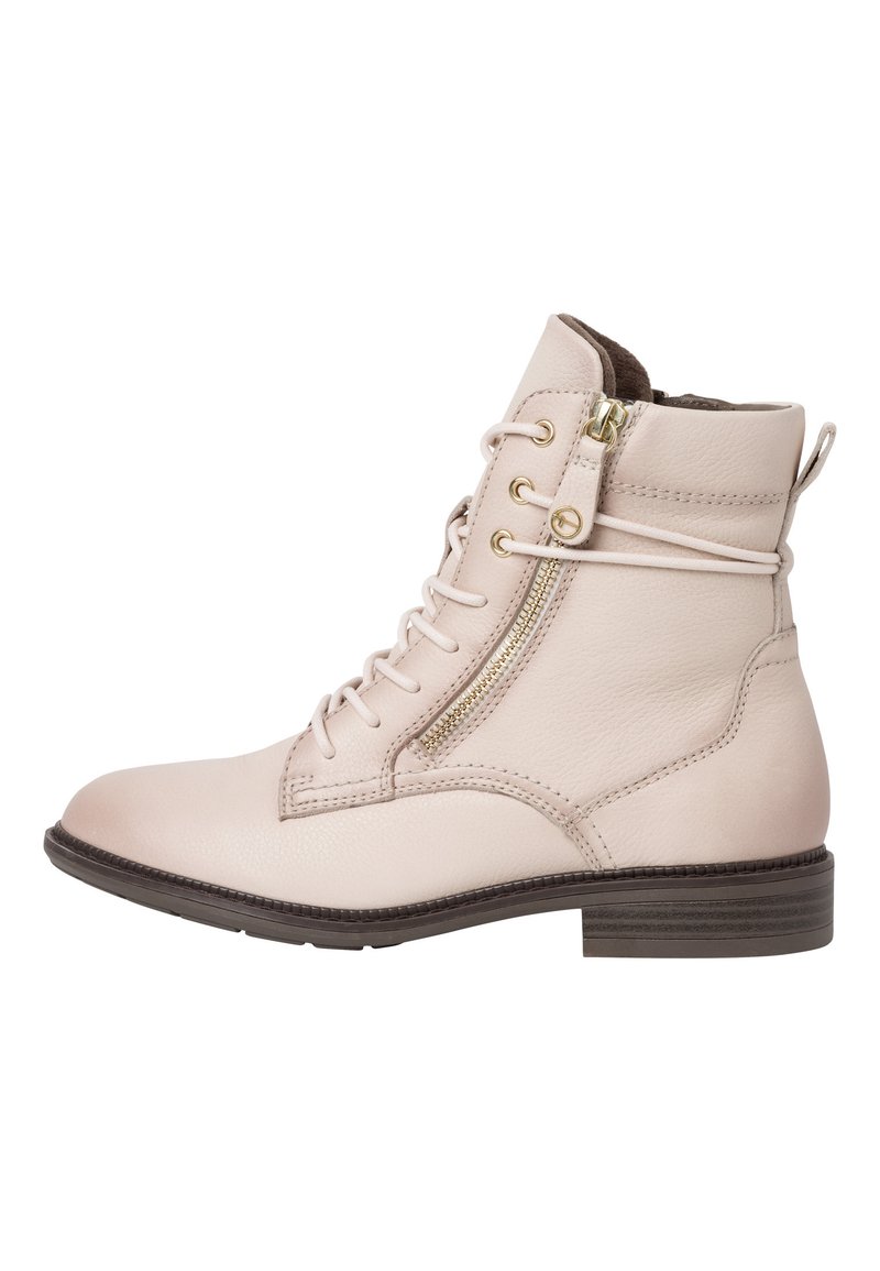 Tamaris Comfort - Lace-up ankle boots - ivory/beige - Zalando.ie