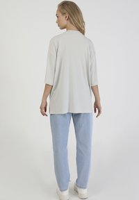 Modanisa BENIN - T-shirt à manches longues - stone/gris - ZALANDO.FR