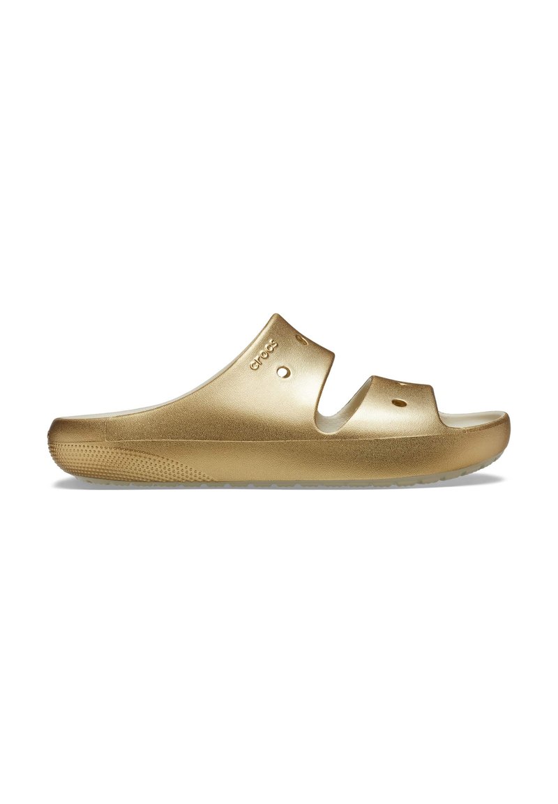 Crocs CLASSIC - Mules - gold/gold-coloured - Zalando