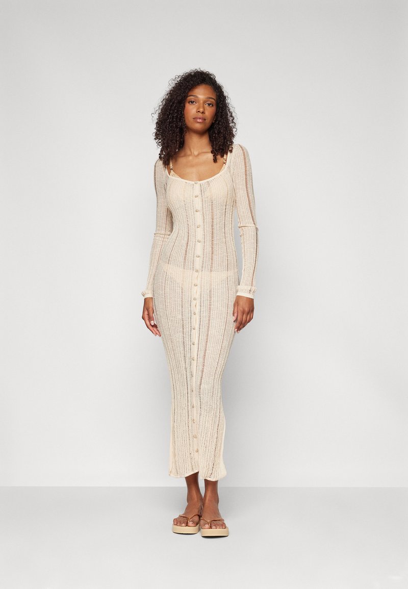 Cult Gaia MARIELLA COVERUP - Beach accessory - beach/off-white ...