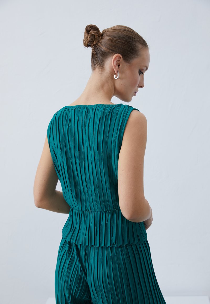 Anna Field Topp - dark green/tumeroheline - Zalando.ee