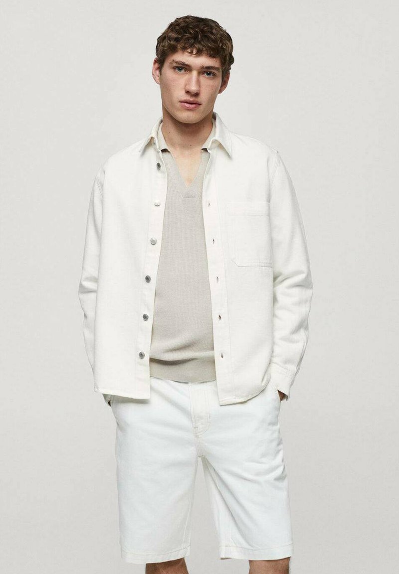 Mango JAY - Camisa - off white/crema - Zalando.es