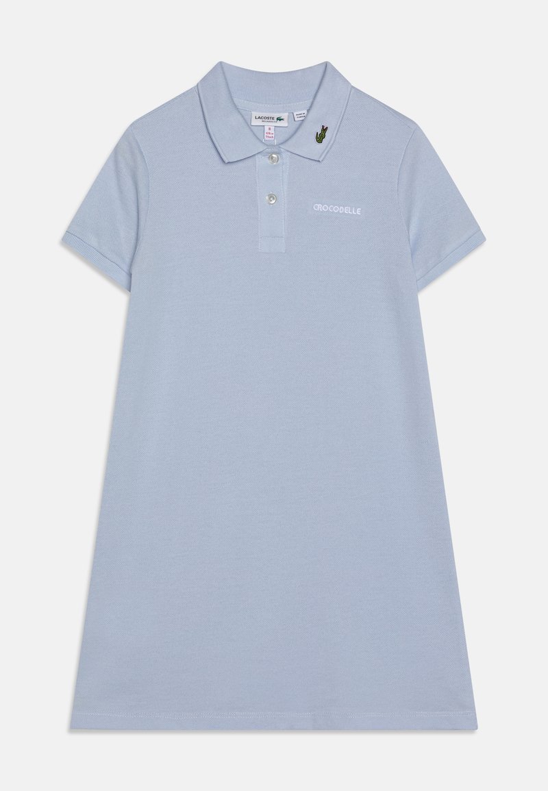 Lacoste DRESS CROCODELLE - Robe de jour - phoenix blue/bleu clair ...