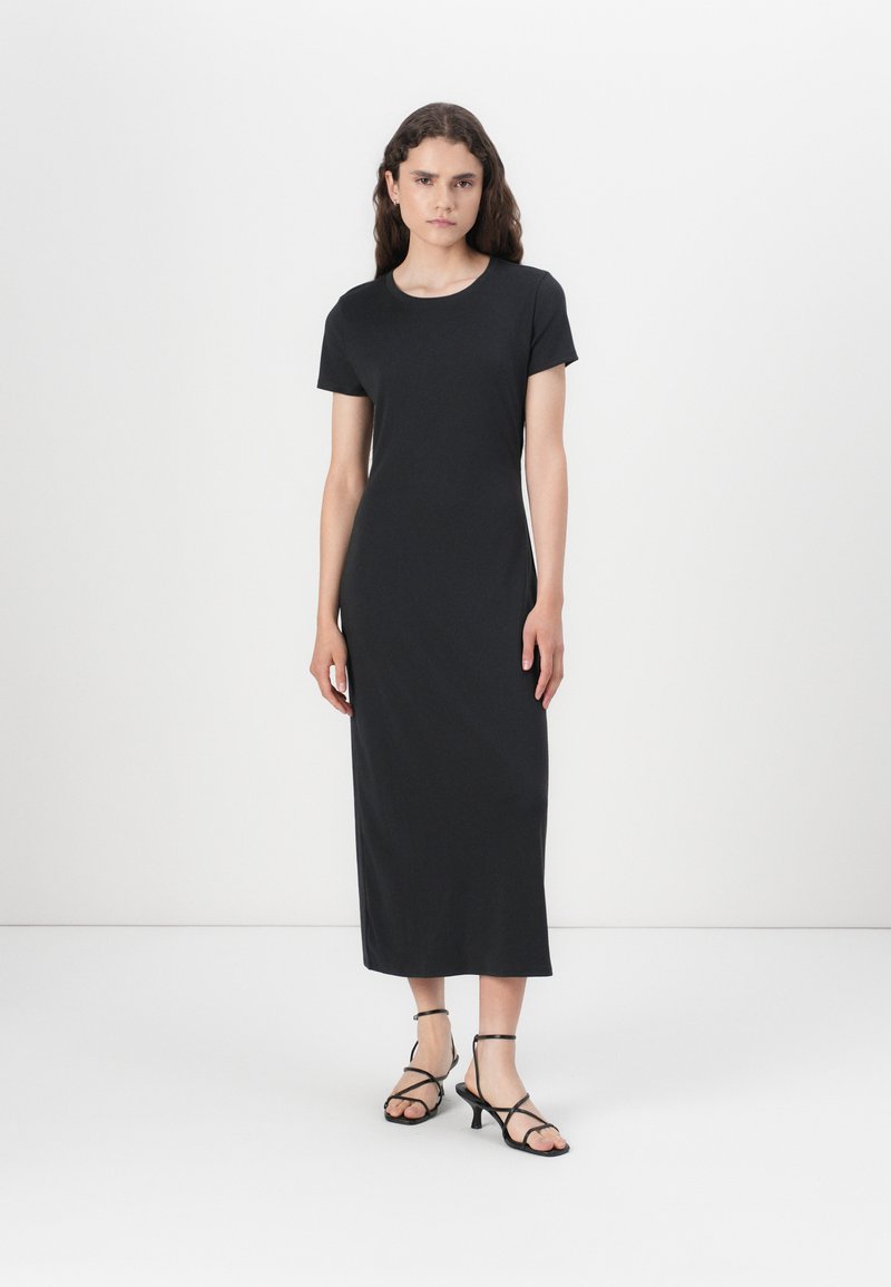 GAP BACK CUTOUT MIDI DRESS - Trikotaažkleit - moonless night/must ...