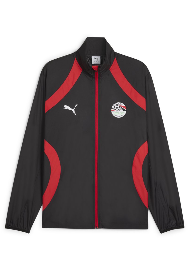 Puma EGYPT FA PREMATCH WOVEN JACKET - Equipación de selecciones - black ...