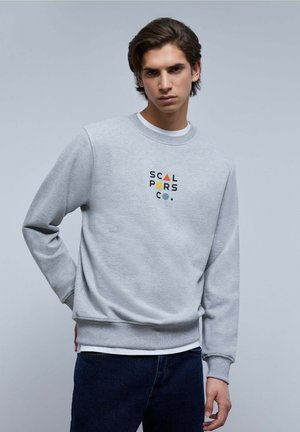 Scalpers DELIVERY - Sweatshirt - light grey/hellgrau - Zalando.at
