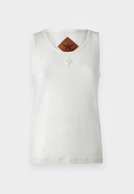 MCM SEQUINS TANK - Top - white - Zalando.co.uk