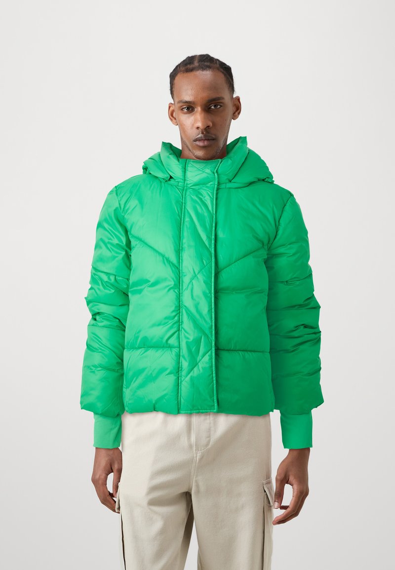 GAP CROPPED PUFFER JACKET - Winter jacket - gallant green/green ...