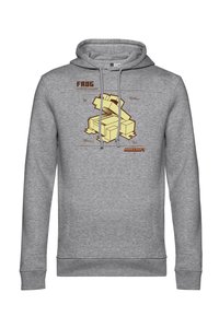 Henry Tiger MINECRAFT FROG SCHEMATIC - Luvtröja - heather grey ...
