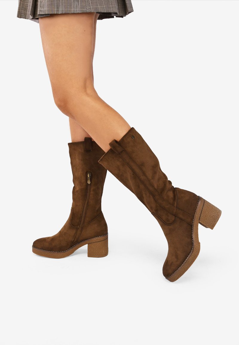 Bosanova Plateaustiefel - vison/camel - Zalando.de