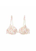 Tezenis ATHENS - Soutien-gorge push-up - blumen v milk white micro/rose ...