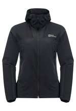 Jack Wolfskin ANDUR J - Outdoorjas - black/zwart - Zalando.be