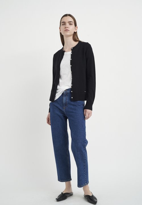 BOSS FABOSA - Strickjacke - patterned/schwarz - Zalando.ch