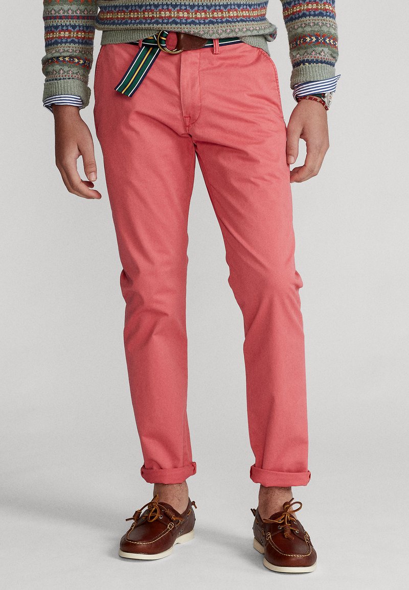 Polo Ralph Lauren STRETCH SLIM FIT - Chino - nantucket red/rot - Zalando.ch