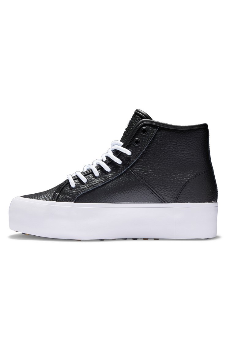 DC Shoes MANUAL HI WNT - High-top trainers - black white/black ...