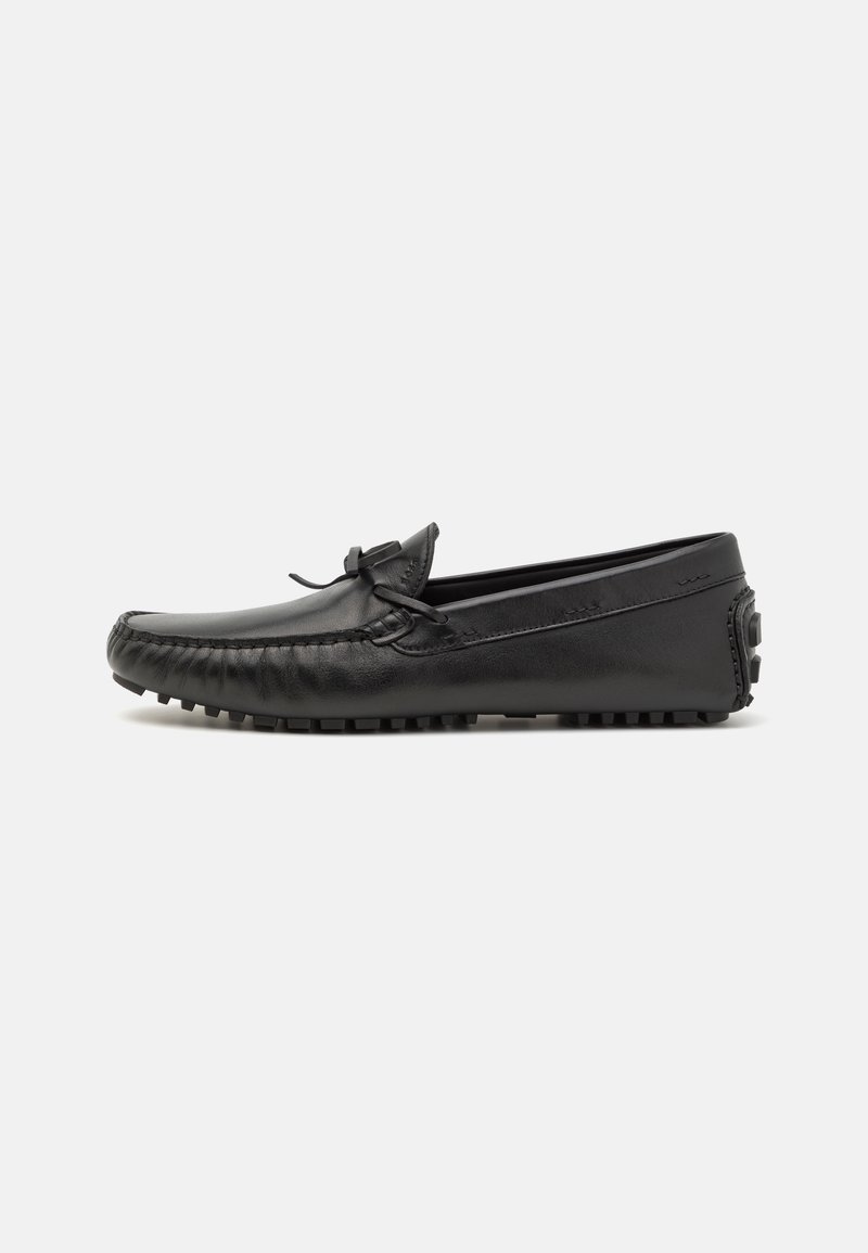 BOSS DRIVER - Moccasins - black - Zalando.co.uk