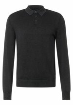 Street One MEN Jumper - schwarz/metallic black - Zalando.de