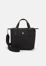 Tommy Hilfiger POPPY SMALL TOTE - Handtasche - black/schwarz - Zalando.ch