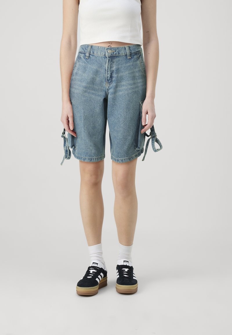 Even&Odd Jeans Shorts - blue denim - Zalando.de