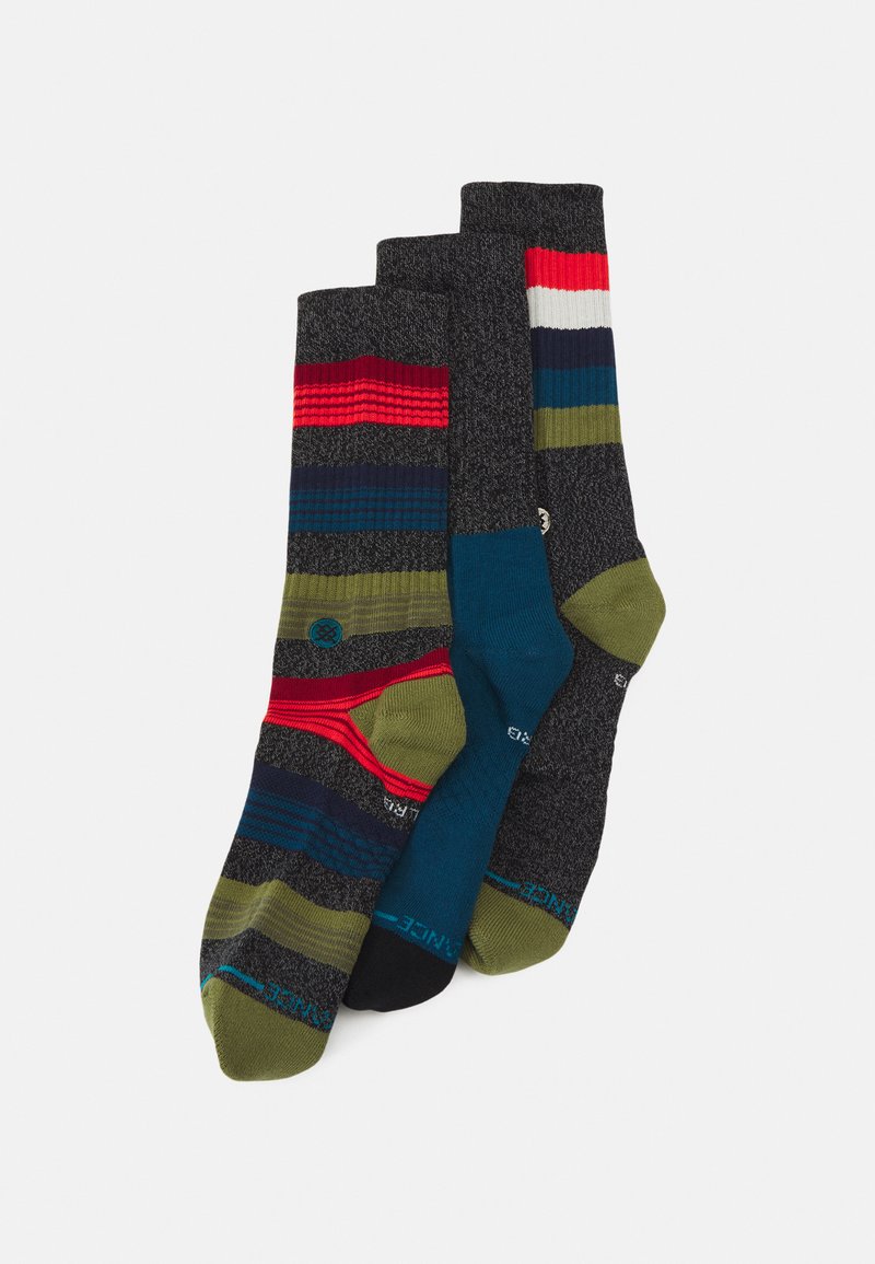 Stance MYRTLE 3 PACK UNISEX - Zoknik - black/fekete - Zalando.hu