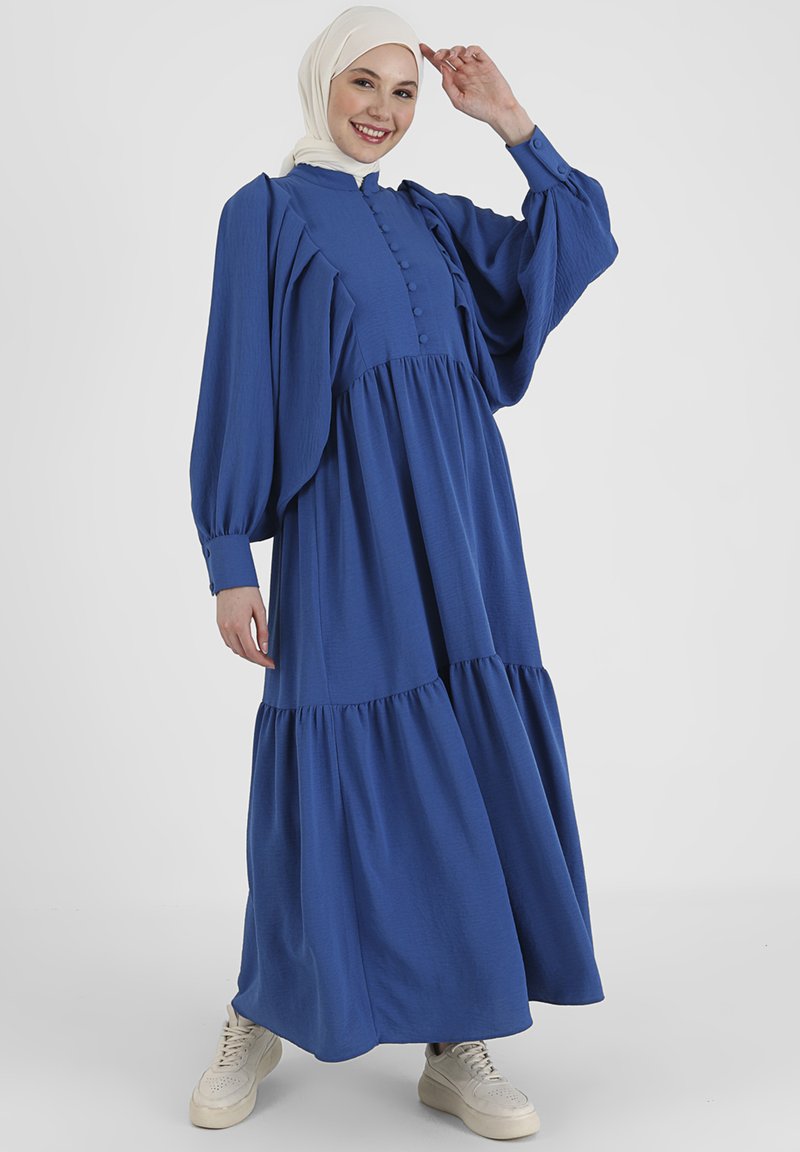Modanisa CREW NECK - MODEST - REFKA. - Maxi dress - dark blue - Zalando.ie