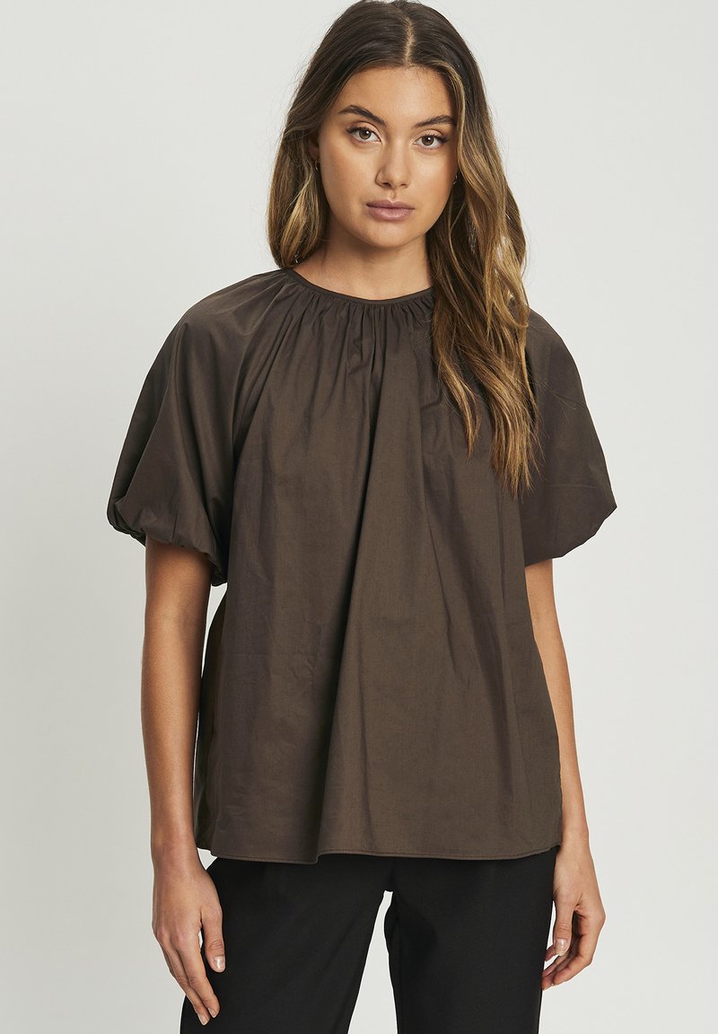 WILLA TISHA - Bluser - chocolate/brun - Zalando.dk