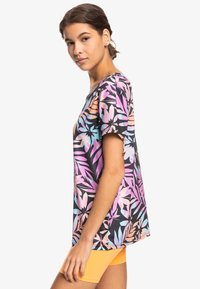 Roxy SIGNATURE MOVES FUNKTIONS - T-shirt print - anthracite zebra ...