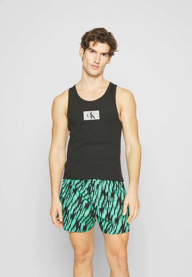 Calvin Klein Underwear TANK BOXER - Pyjama - black/noir - ZALANDO.FR