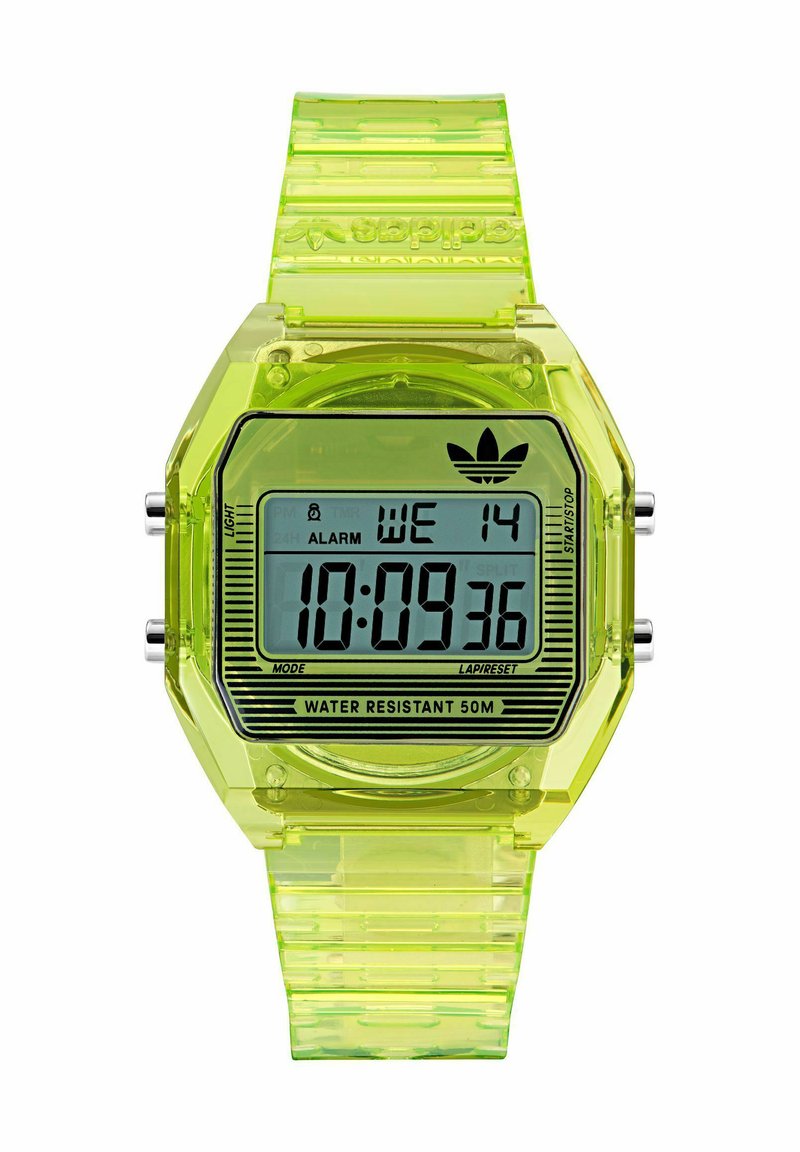 adidas Originals DIGITAL TWO CRYSTAL - Digital watch - green - Zalando