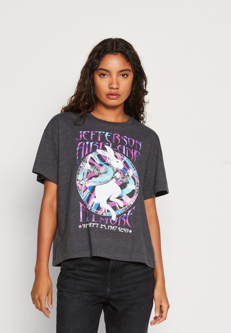 GAP SUMMER OF LOVE GRAPHIC TEE - Print T-shirt - jefferson airplane ...