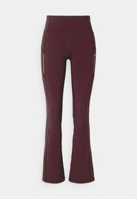 Athleta RAINIER BOOTCUT PANT - Leggings - spiced cabernet/purple ...