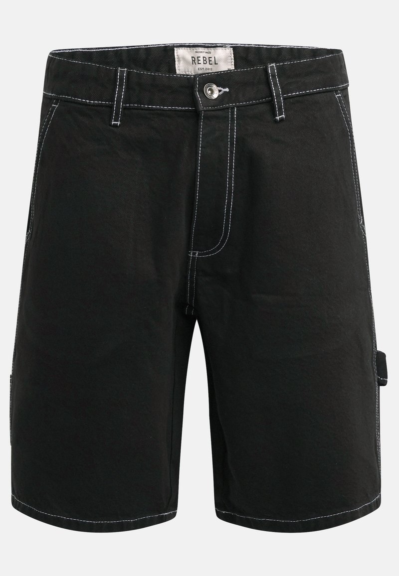 Redefined Rebel Denim shorts - black - Zalando.co.uk