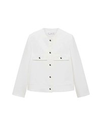 Mango Blazer - white/weiß - Zalando
