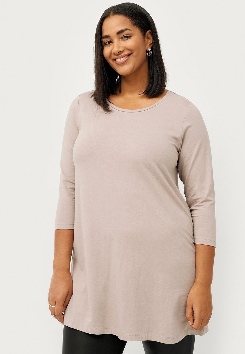 Ellos Plus collection GILA - Langarmshirt - beige - Zalando.de