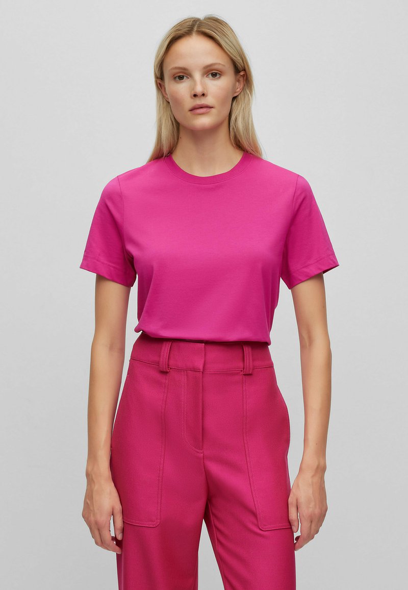 BOSS T-Shirt basic - pink fourteen/pink - Zalando.de