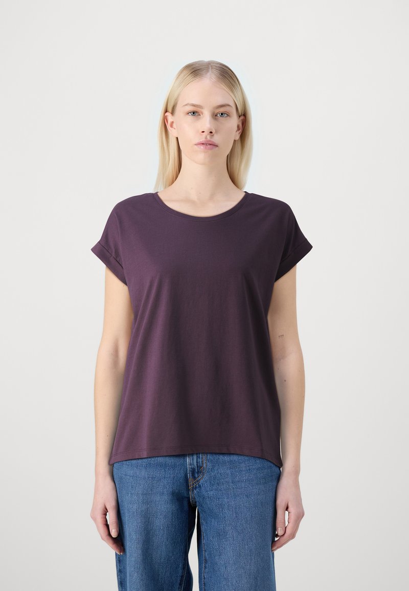 VILA VIDREAMERS NEW PURE - T-Shirt basic - plum perfect/flieder - Zalando.de