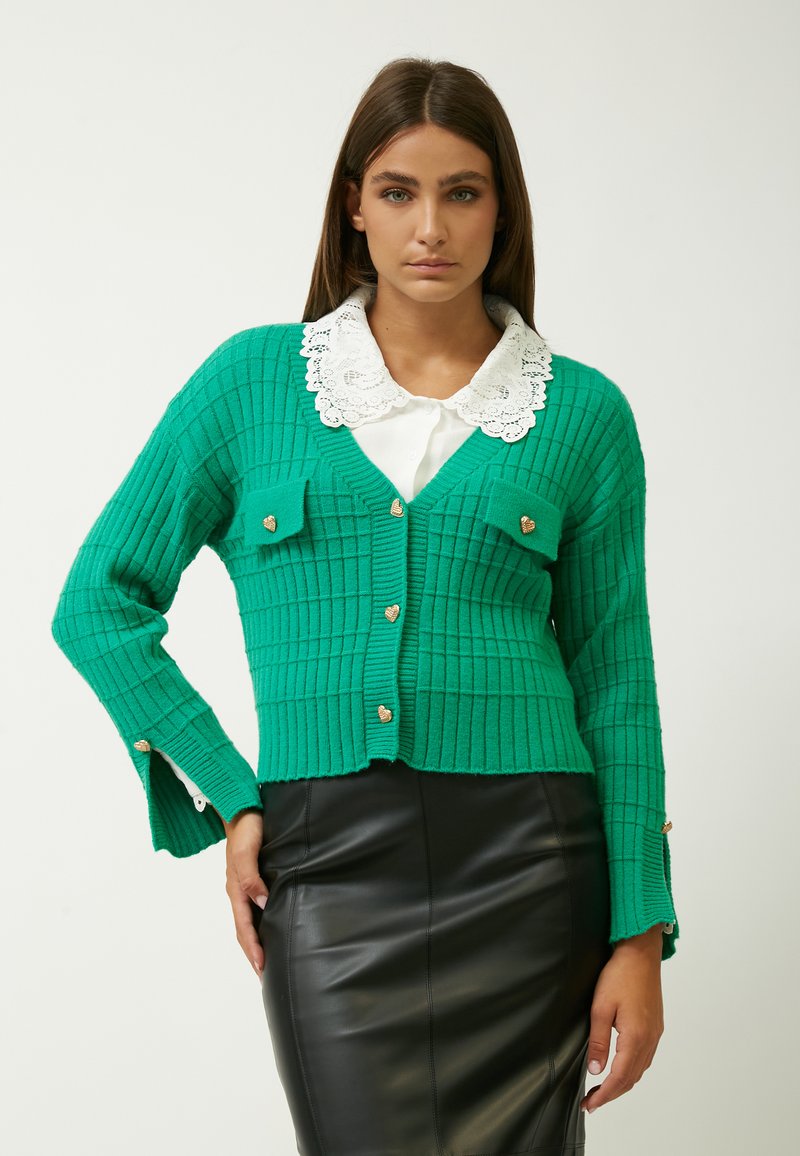 INFLUENCER FANCY - Vest - green/groen - Zalando.nl