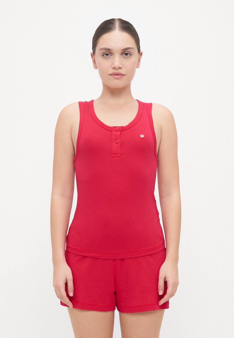 Tommy Hilfiger Pyjama set - vivacious pink/pink - Zalando.ie