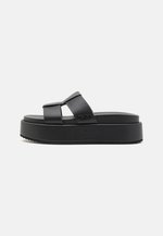 Buffalo NOA MULE - Muiltjes met hak - black/zwart - Zalando.nl