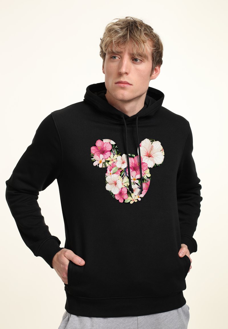 Henry Tiger DISNEY CLASSIC MICKEY TROPICAL MOUSE - Hoodie - black/zwart ...
