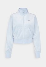 Guess COUTURE FULL ZIP - Sudadera con cremallera - baby lightblue/azul ...