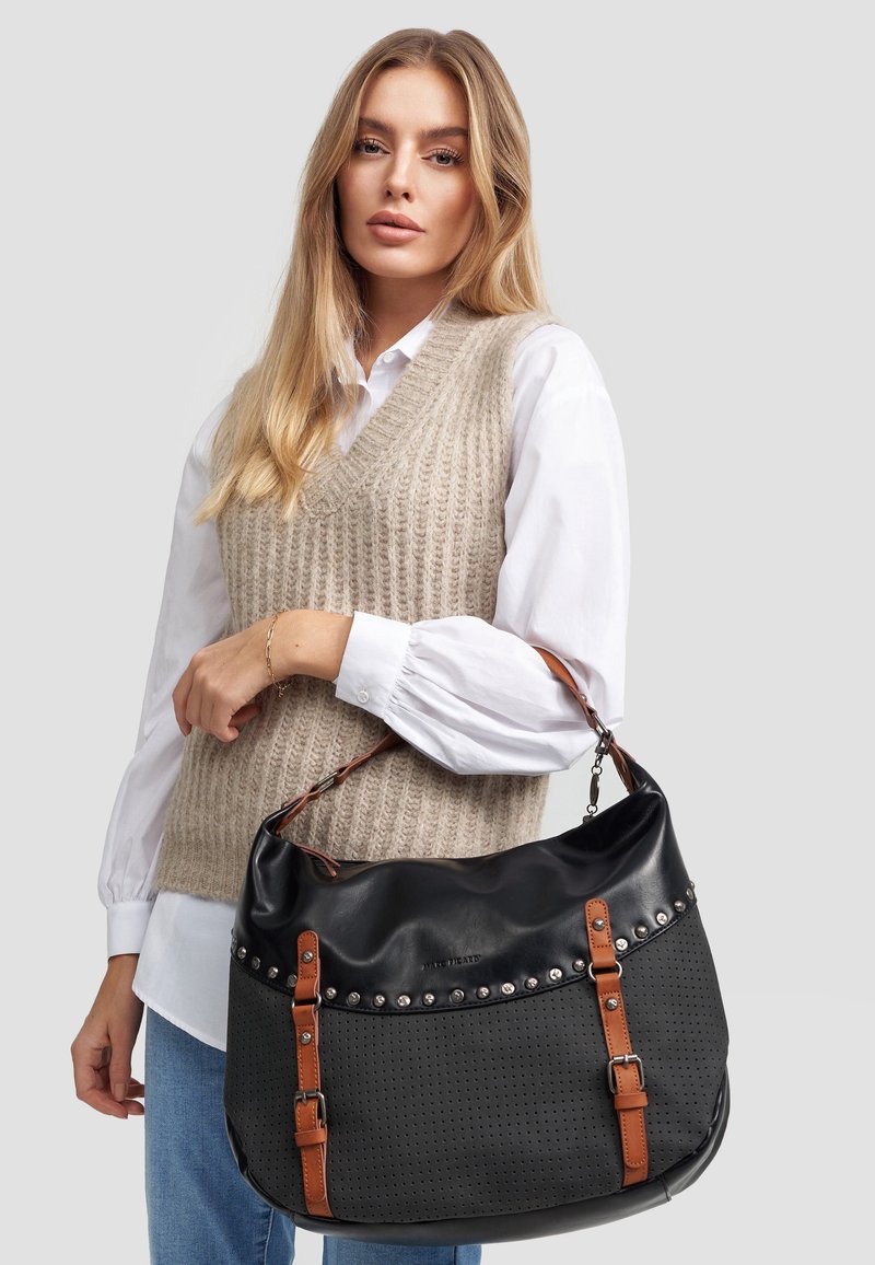 Marc Picard HOBO - Tote bag - schwarz/black - Zalando.de
