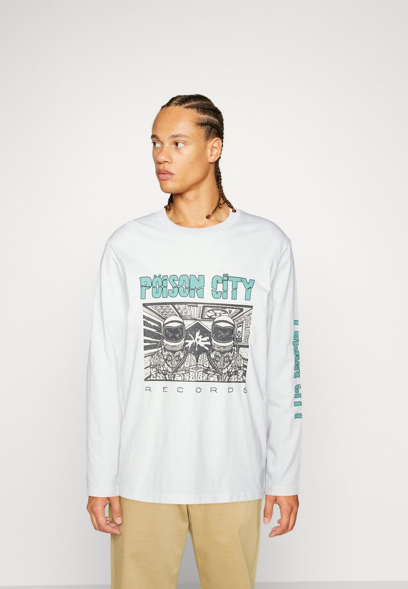 Neuw POISON CITY TEE - Langarmshirt - white/weiß - Zalando.de