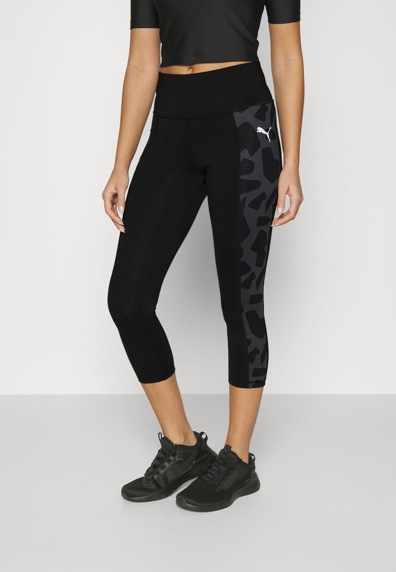 Puma TEAMLIGA WOMEN - Tights - black/sort - Zalando.dk