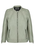 Maze Leather jacket - jade/green - Zalando