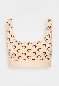 MARINE SERRE MOON BRA - Bustier - tan/black - Zalando.ie