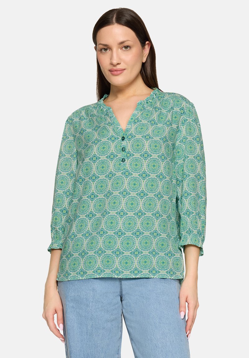 Bluse A Linie Groe Groen