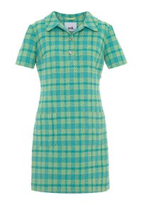 adL HILLARY - Day dress - plaid green/green - Zalando