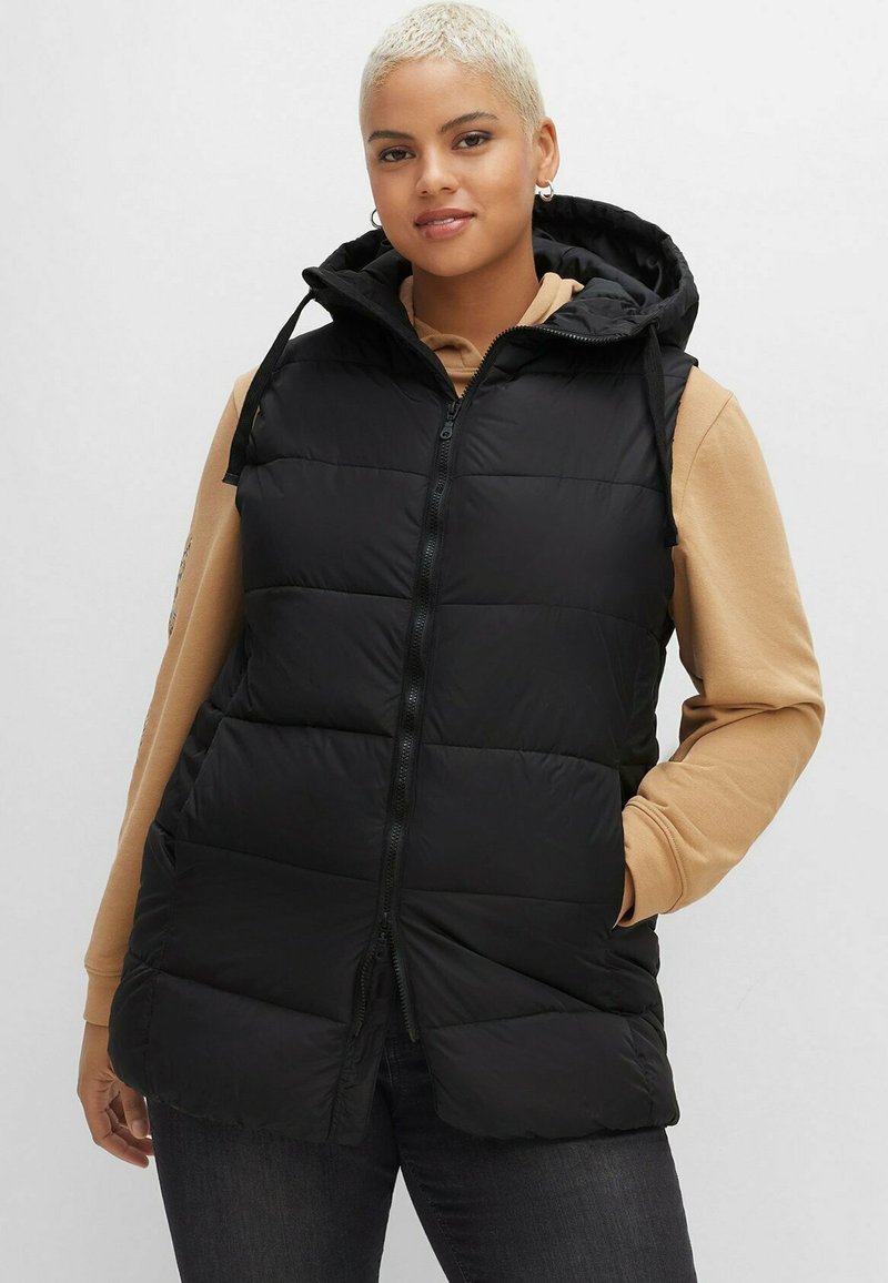 Sheego STEPP - Kamizelka/czarny - Zalando.pl