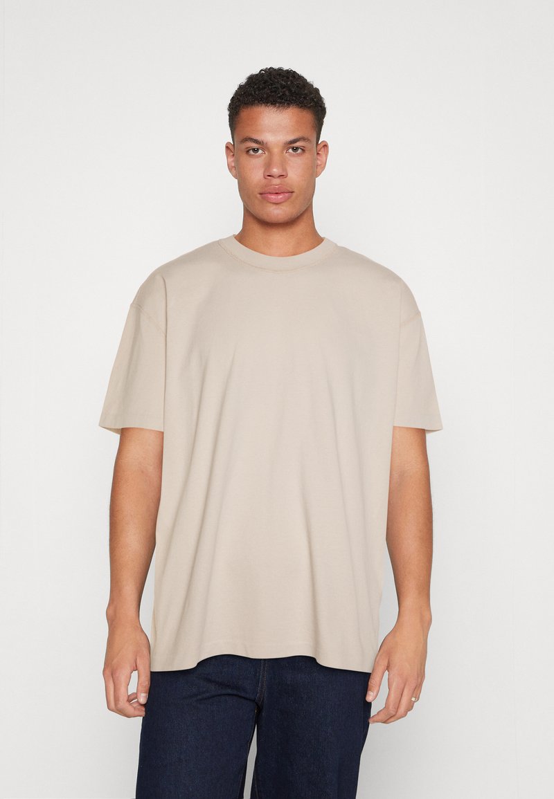 AllSaints ISAC SS CREW - T-Shirt basic - beige/taupe - Zalando.at